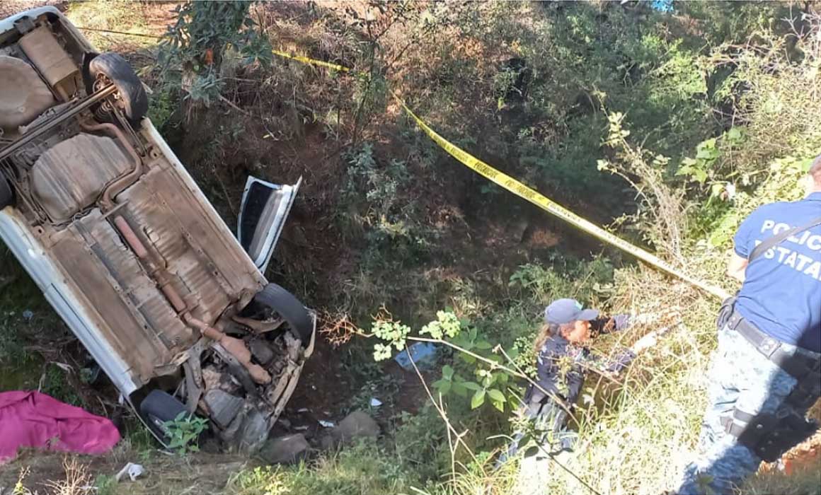 Una Mujer Muerta Y 2 Lesionadas En Incidente De Carretera A Huasca